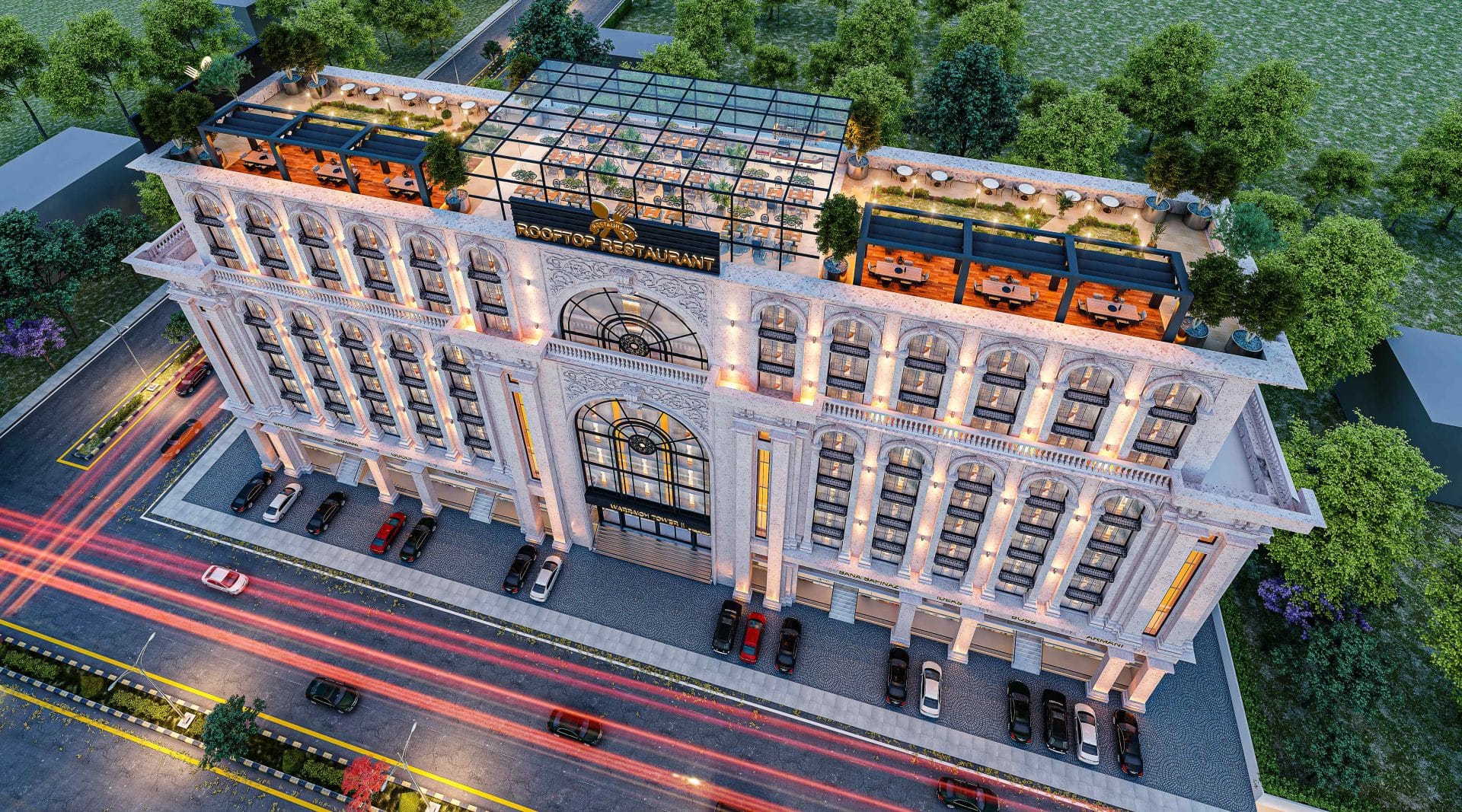 Warraich Tower - Tricon3D - Expert 3D Rendering and VR Solutions